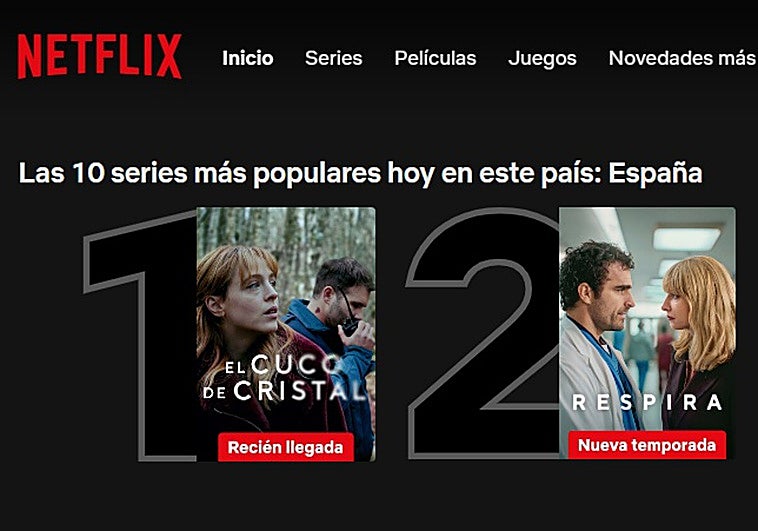 Netflix se abona al efecto Javier Castillo: 'El cuco de cristal' ya es la serie más vista en su ...